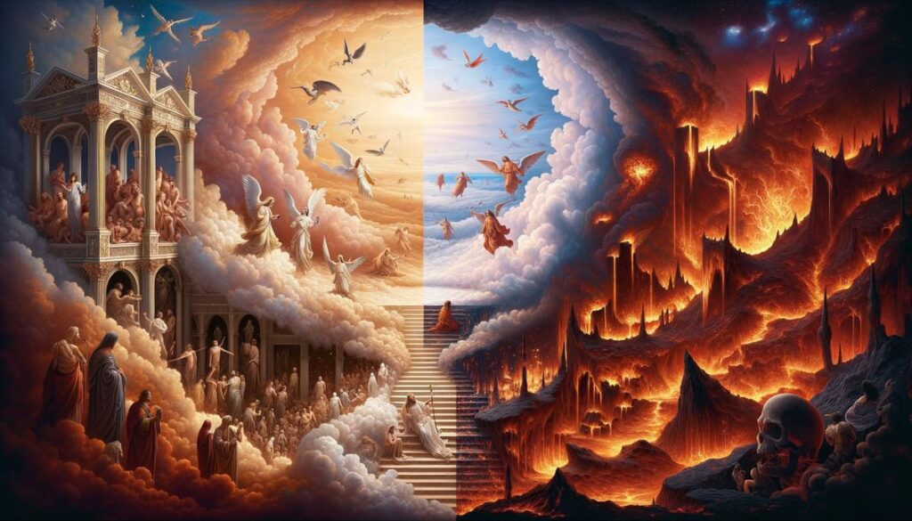 Heaven and Hell Art - Answers For Everyone